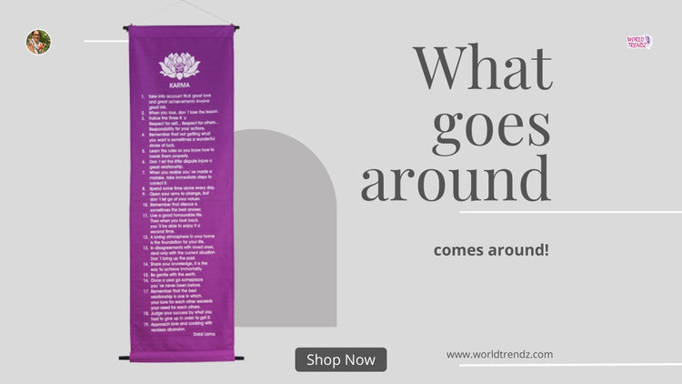 The Ultimate Guide to Karma Inspirational Banners – WorldTrendz